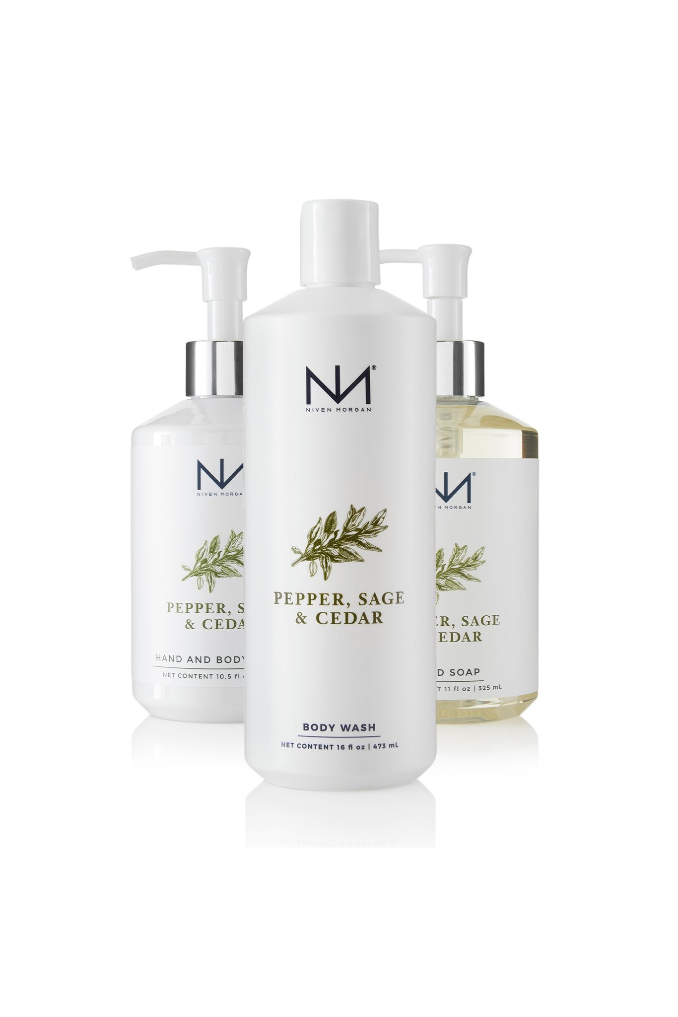 PEPPER SAGE & CEDAR – NIVEN MORGAN